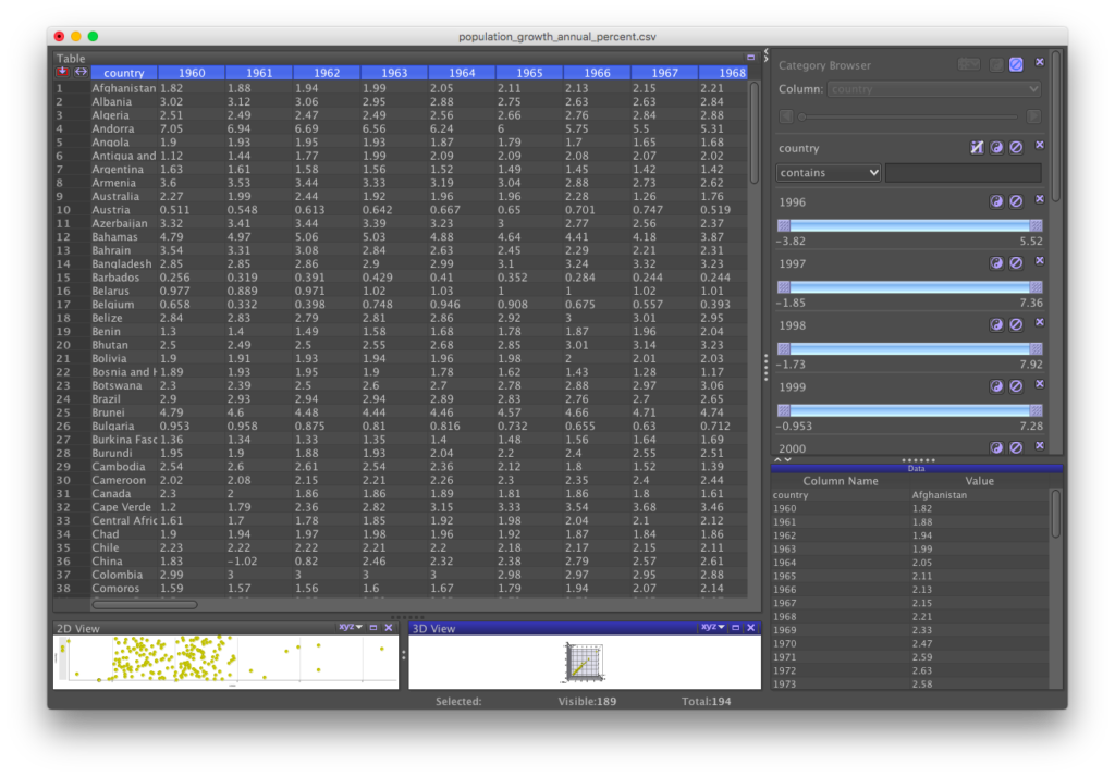 Comment bien débuter avec DataWarrior ? [Tuto] - Radar web création