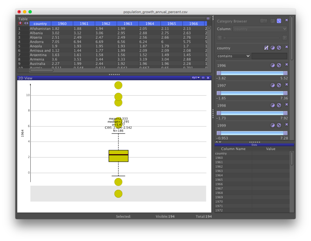 Comment bien débuter avec DataWarrior ? [Tuto] - Radar web création